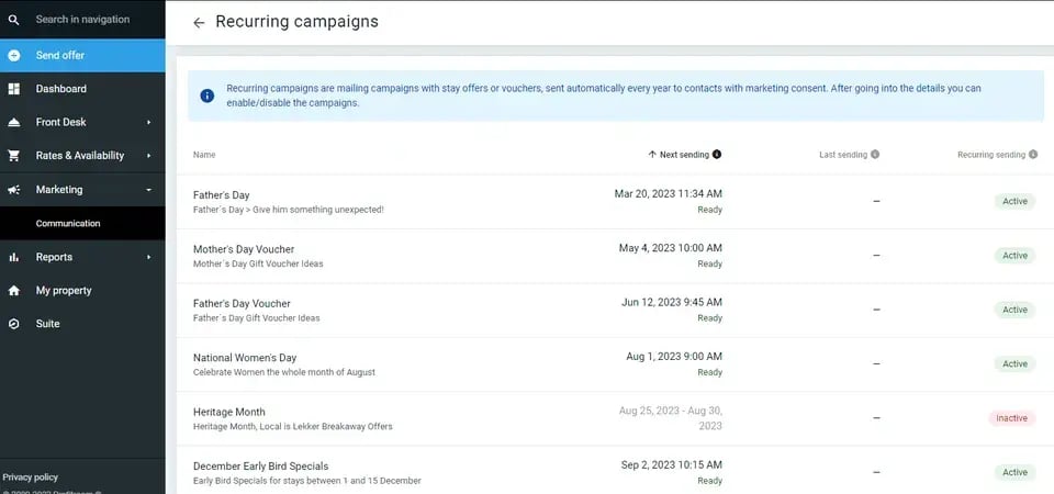 Profitroom Booking Engine - Central Reservations Office | Profitroom