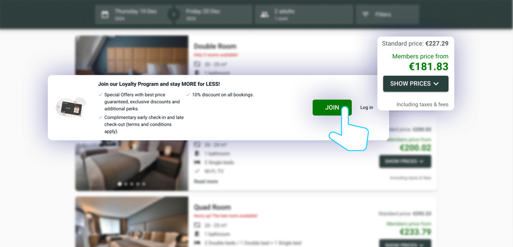 Empowering hotels directly